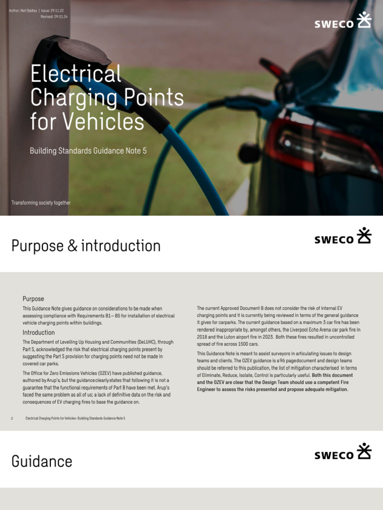 Electrical Charging Points Guidance Note 5 1 | PDF