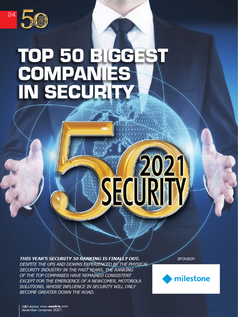 Security 50 2021 ENG | PDF | Supply Chain | Internet Of Things