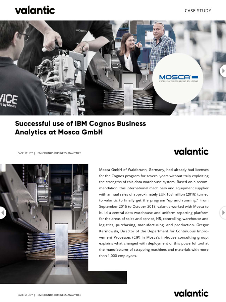 valantic-business-analytics-case-study-mosca-EN | PDF | Analytics | Enterprise Resource Planning