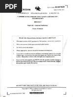 CXC Chemistry Syllabus | PDF | Chemistry | Cognition