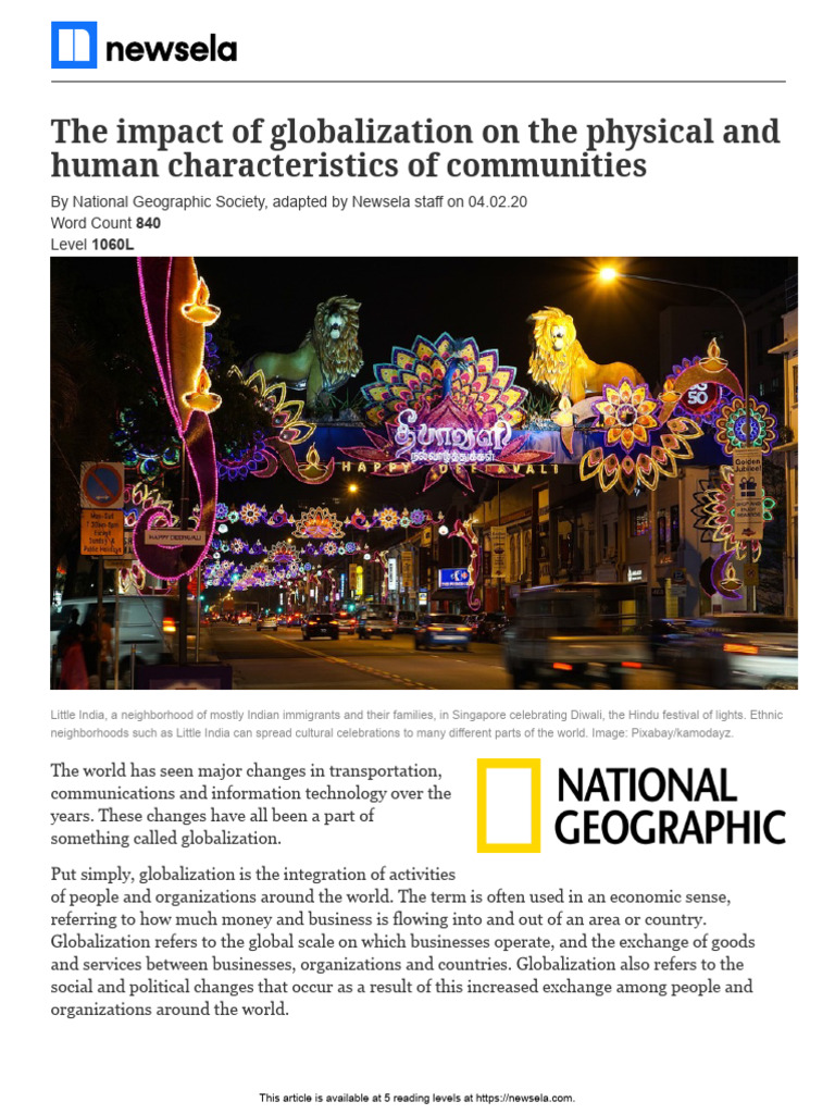 Globalization's Impact on Communities | PDF | Globalization | Silk Road