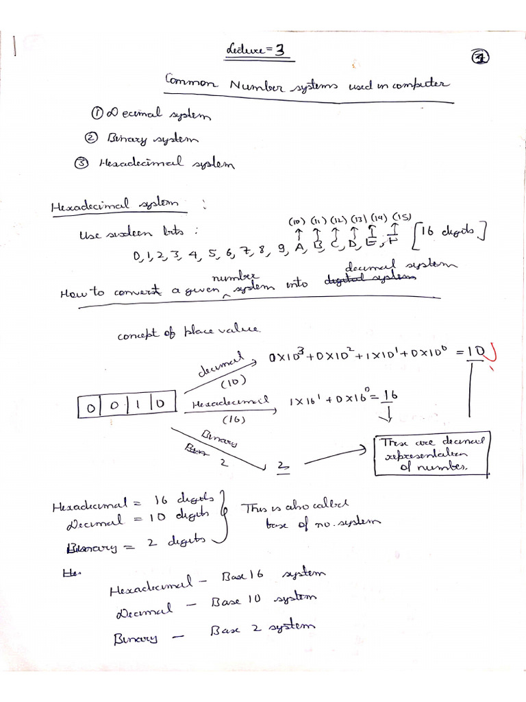 Digital Electronics L3 and L4 | PDF
