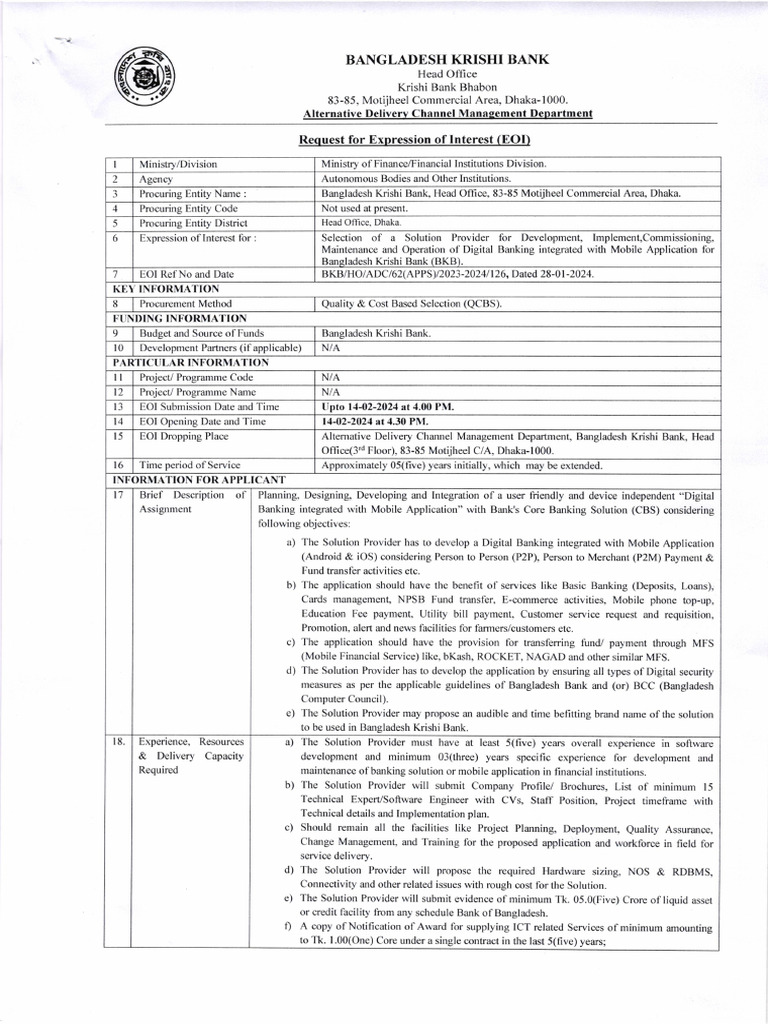 Notice of BKB Digital Bank Solutions | Download Free PDF | Banks ...