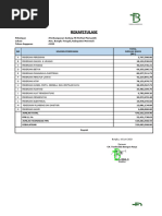 Contoh BOQ Proyek | PDF | Griya & Taman