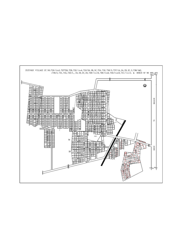 Hosur KCC NAGAR FULL LAYOUT MAP | PDF