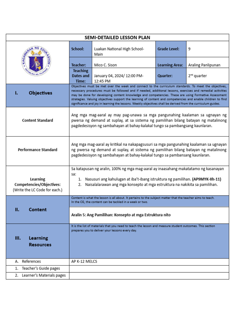 DLP APan | PDF | Behavior Modification | Psychological Theories
