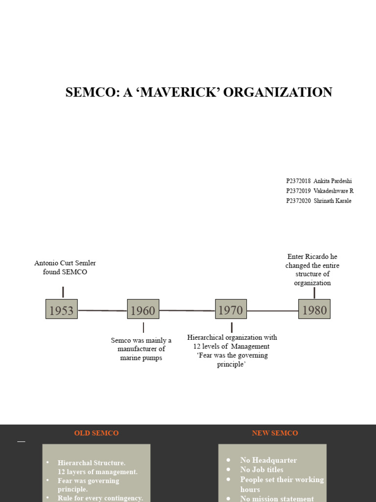 Semco GROUP 5 | PDF | Leadership | Extraversion And Introversion