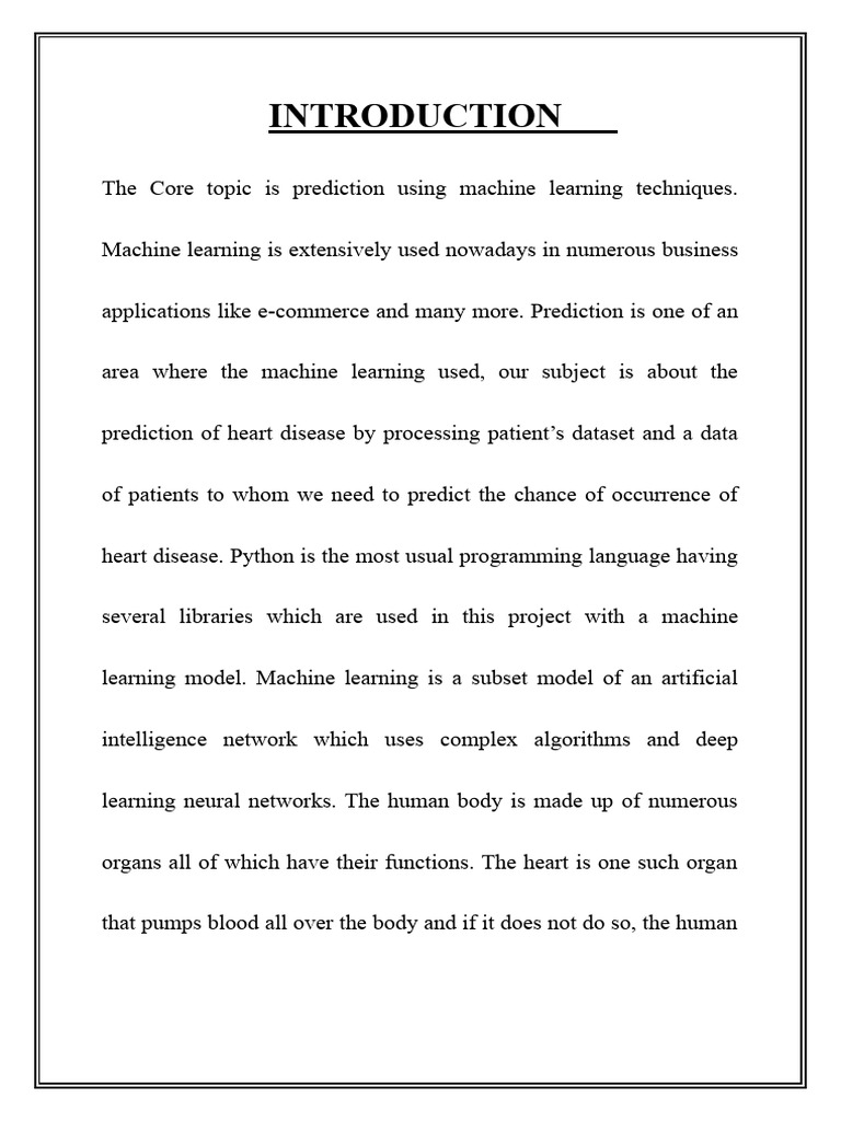 INTRODUCTION | PDF | Machine Learning | Statistical Classification