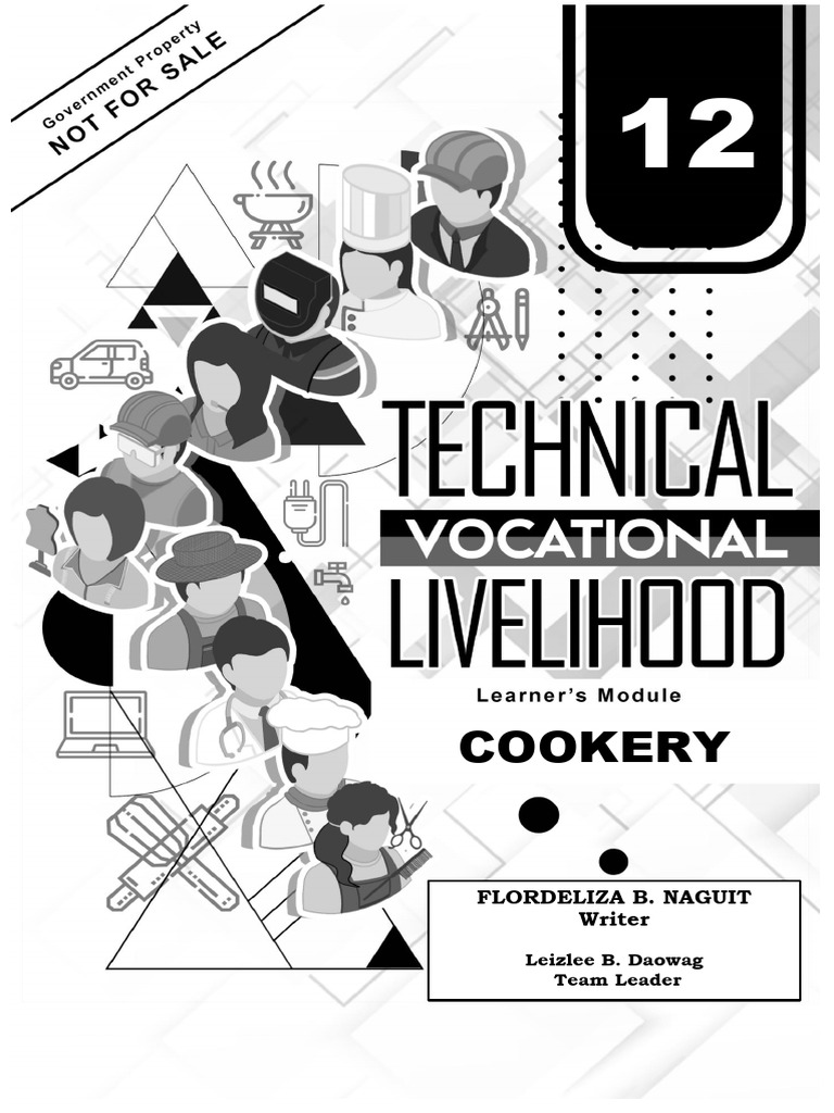 TVL Cookery 12 Q2 Weeks 4-5 | PDF | Taste | Vegetables