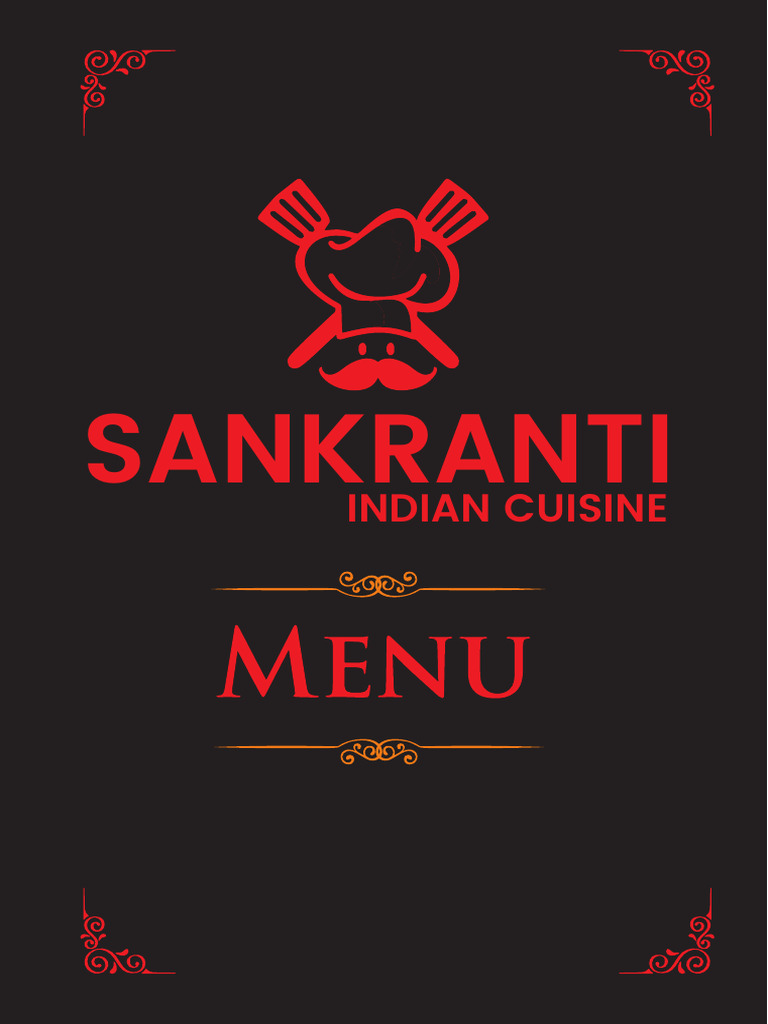 SANKRANTI MENU CARD | PDF | Chili Pepper | Tea