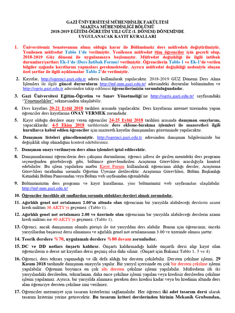 2018 2019 Guz Doneymi Lisans Kayit Kurallari | PDF