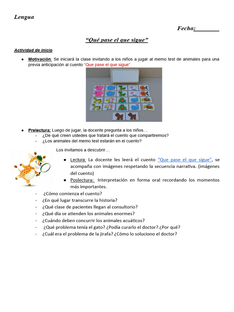 Proyecto Lengua Que Pase El Que Sigue para Compartir | Descargar gratis PDF | Alfabeto | Ortografía