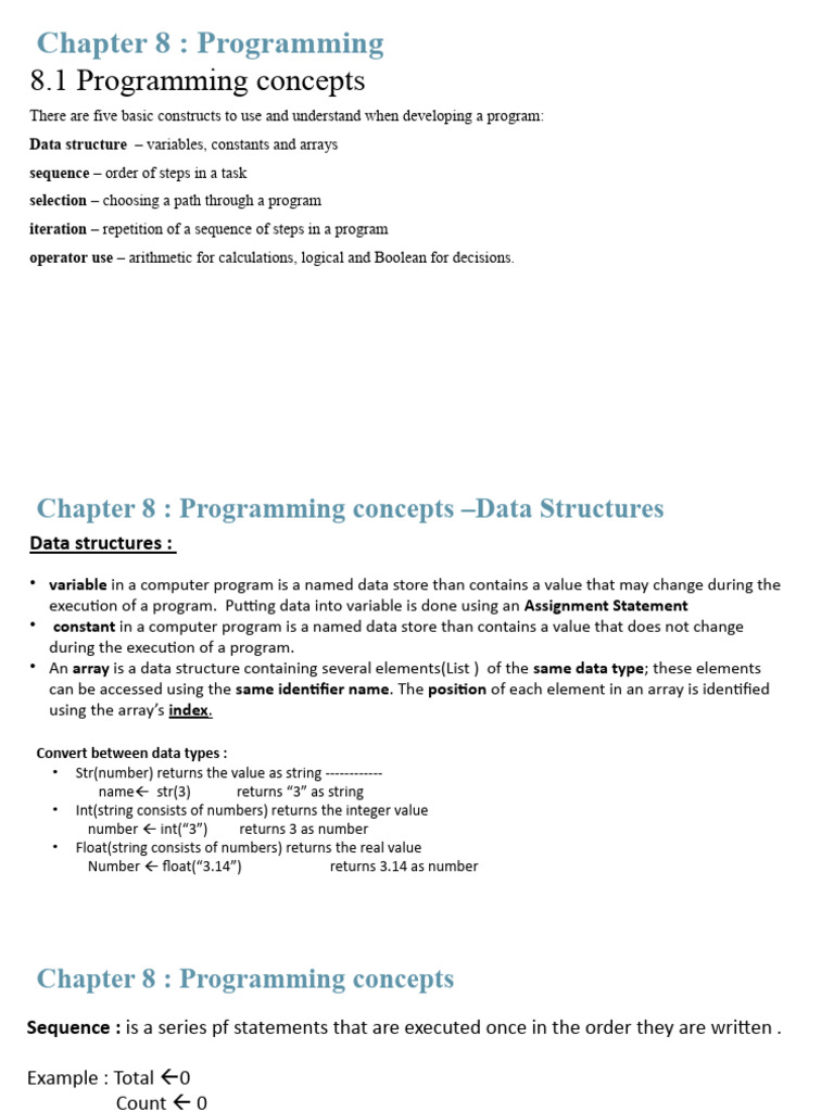 Chapter 8 - Part1 | PDF | Control Flow | Parameter (Computer Programming)