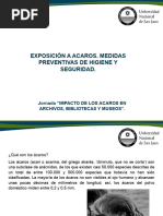 Ácaros del polvo: Dermatophagoides y Euroglyphus | PDF | Alergia