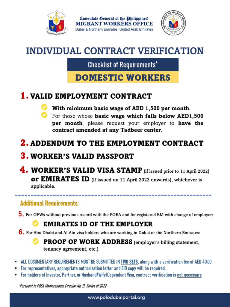 Domestic Checklist Per MC 17 Rev070123 Ver2 | PDF