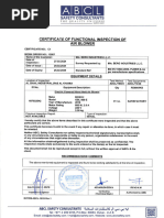 Wire Rope Sling-Certificate Updated | PDF | Legal Liability | Common Law