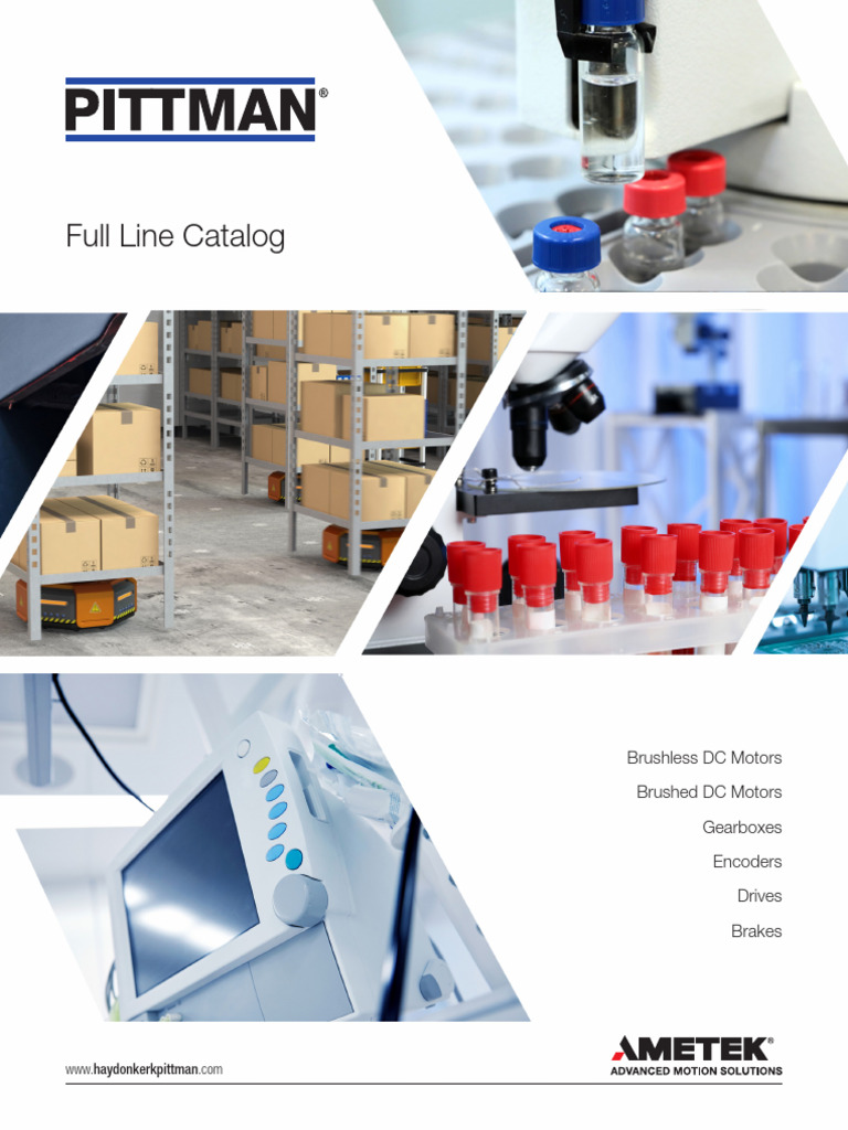 Pittman Full Product Catalog | PDF | Electric Motor | Electrical Equipment