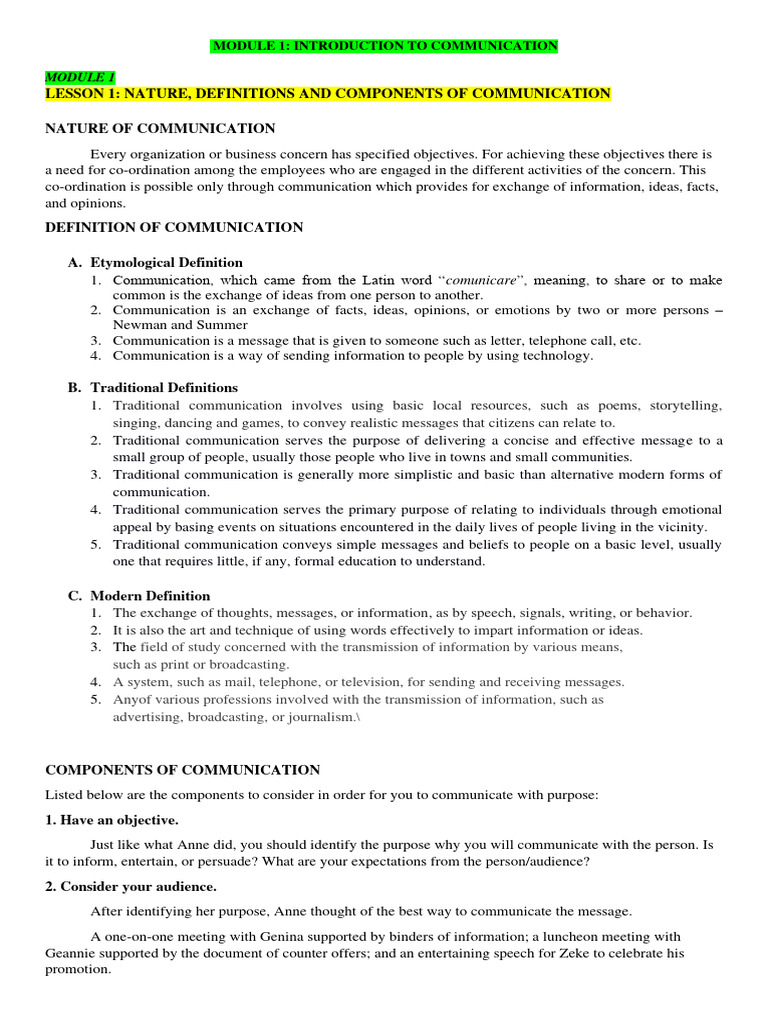 Compiled Lectures in CPC | PDF | Communication | Nonverbal Communication