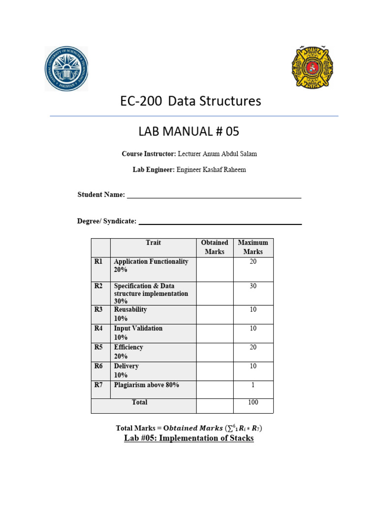 Lab05_DS | PDF | Constructor (Object Oriented Programming) | Programming Lab05_DS | PDF | Constructor (Object Oriented Programming) | Programming