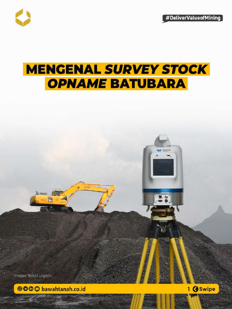 Survey Stock Opname Batubara | PDF