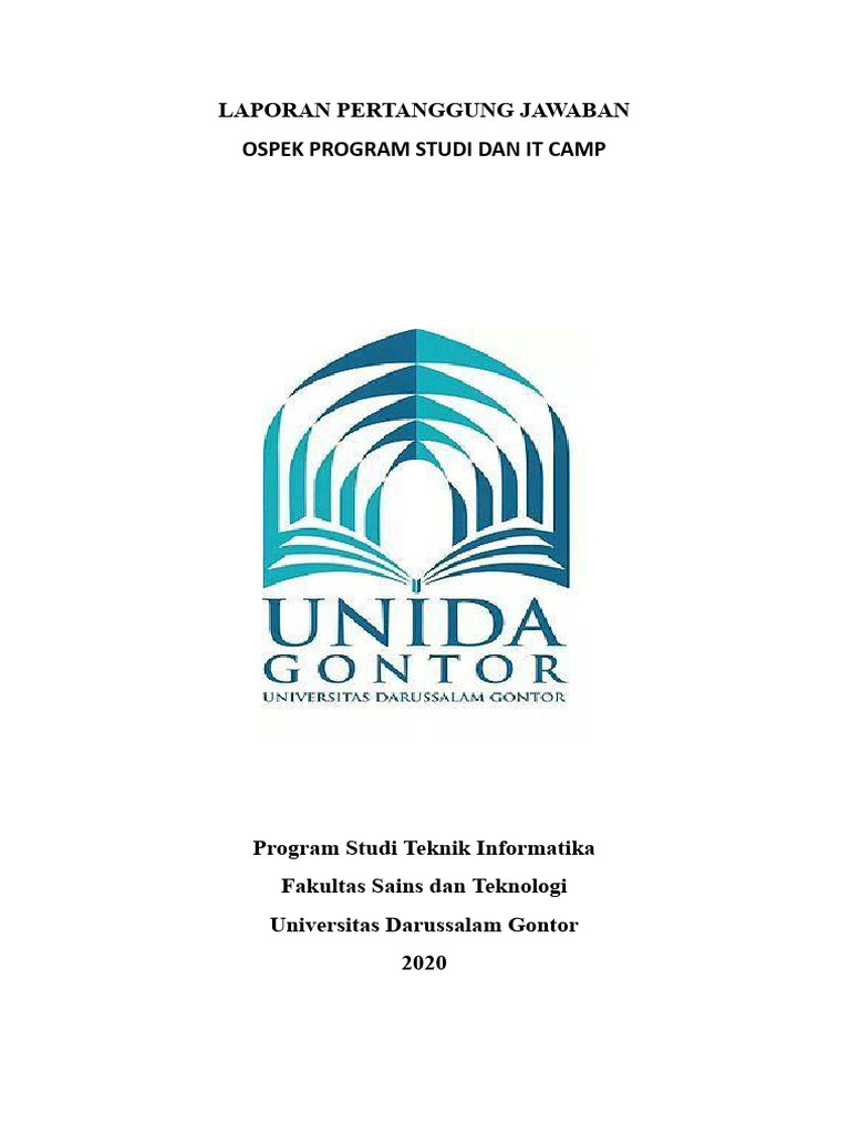 Format Laporan Kegiatan Ospek | PDF