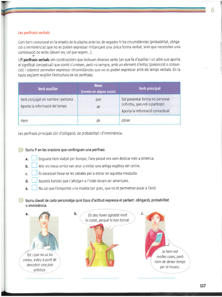 Perifrasis Verbals | PDF