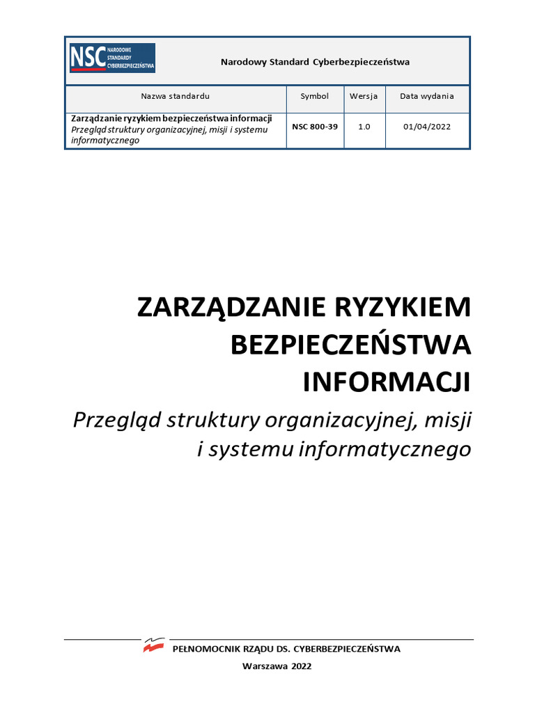 NSC-800-39 - Wer 1 0 | PDF