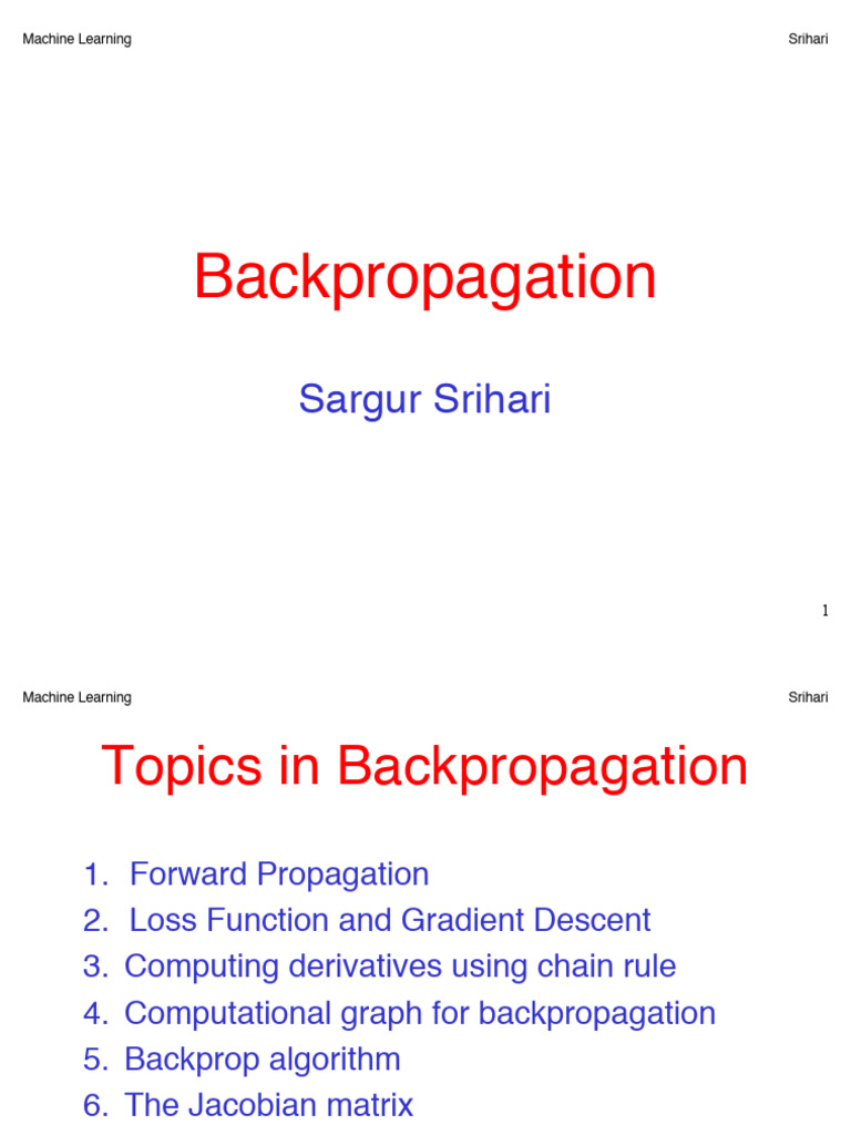 Chap5.3-BackProp | PDF | Applied Mathematics | Mathematics