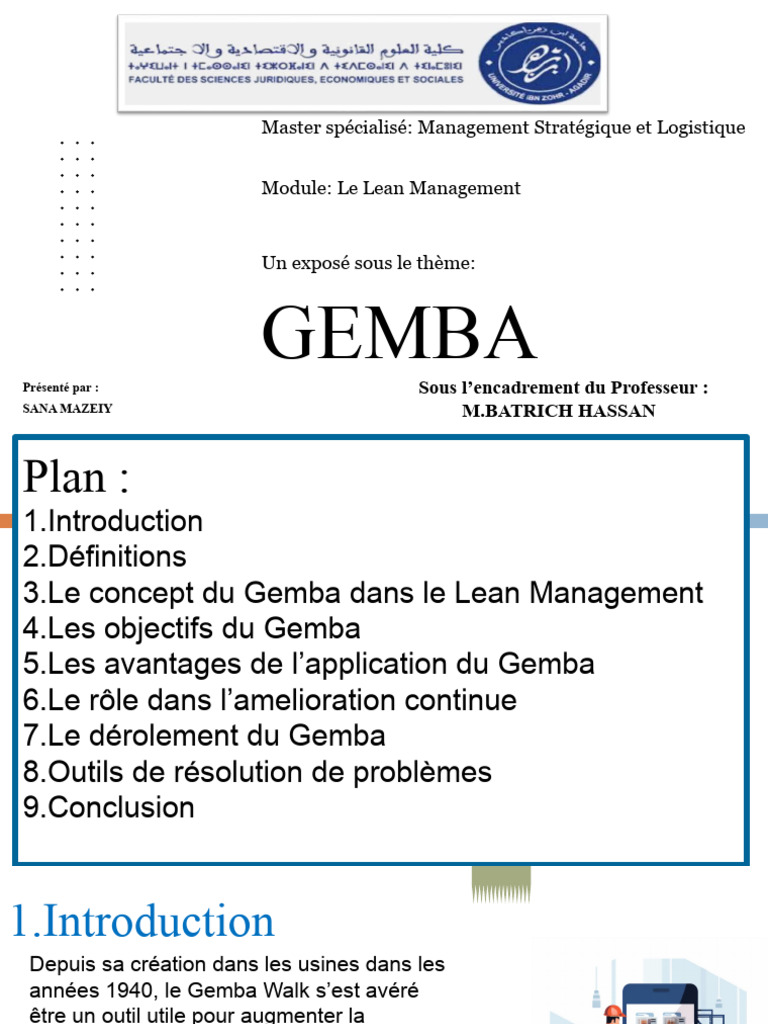 Gemba Walk : Outil du Lean Management | PDF | Lean (production) | Économie
