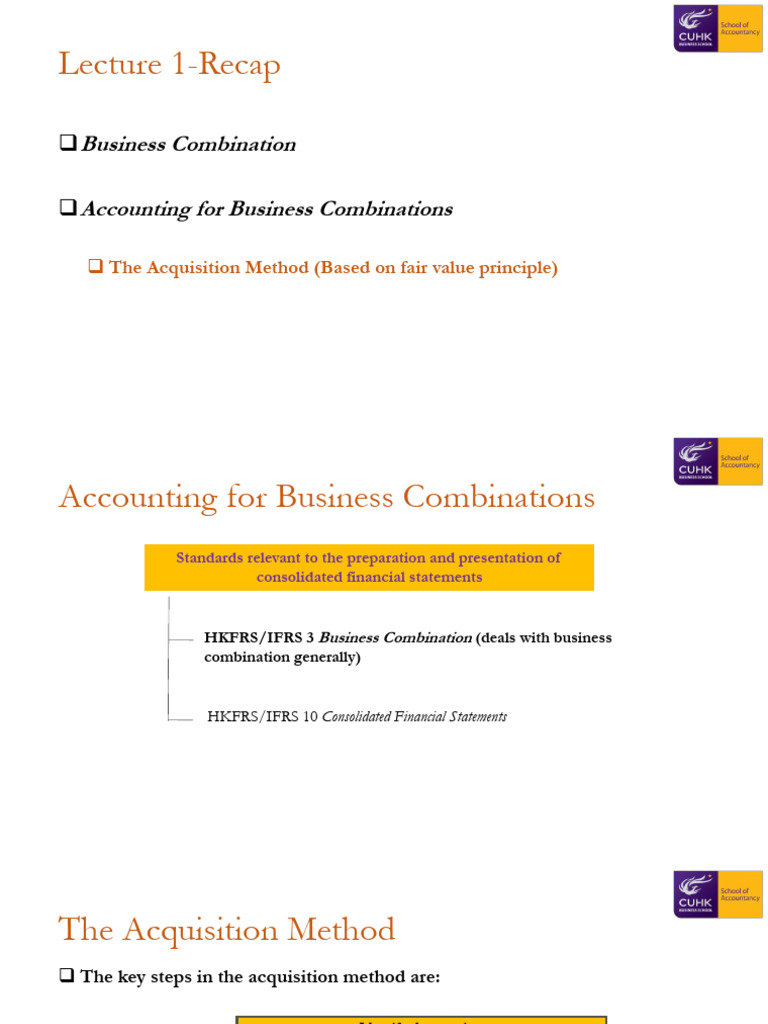 Lecture 2-post | PDF | Mergers And Acquisitions | Goodwill (Accounting) Lecture 2-post | PDF | Mergers And Acquisitions | Goodwill (Accounting)