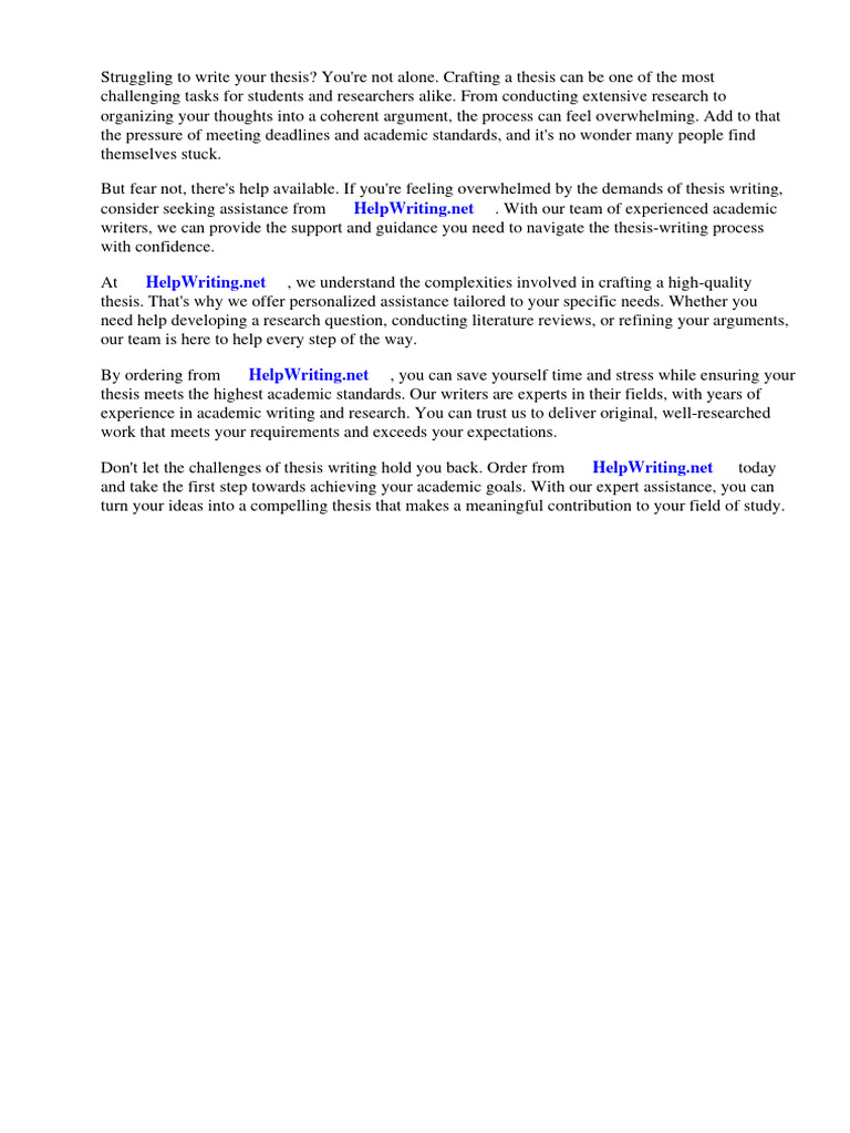 Thesis List of Publications | PDF | Academic Journal | Thesis