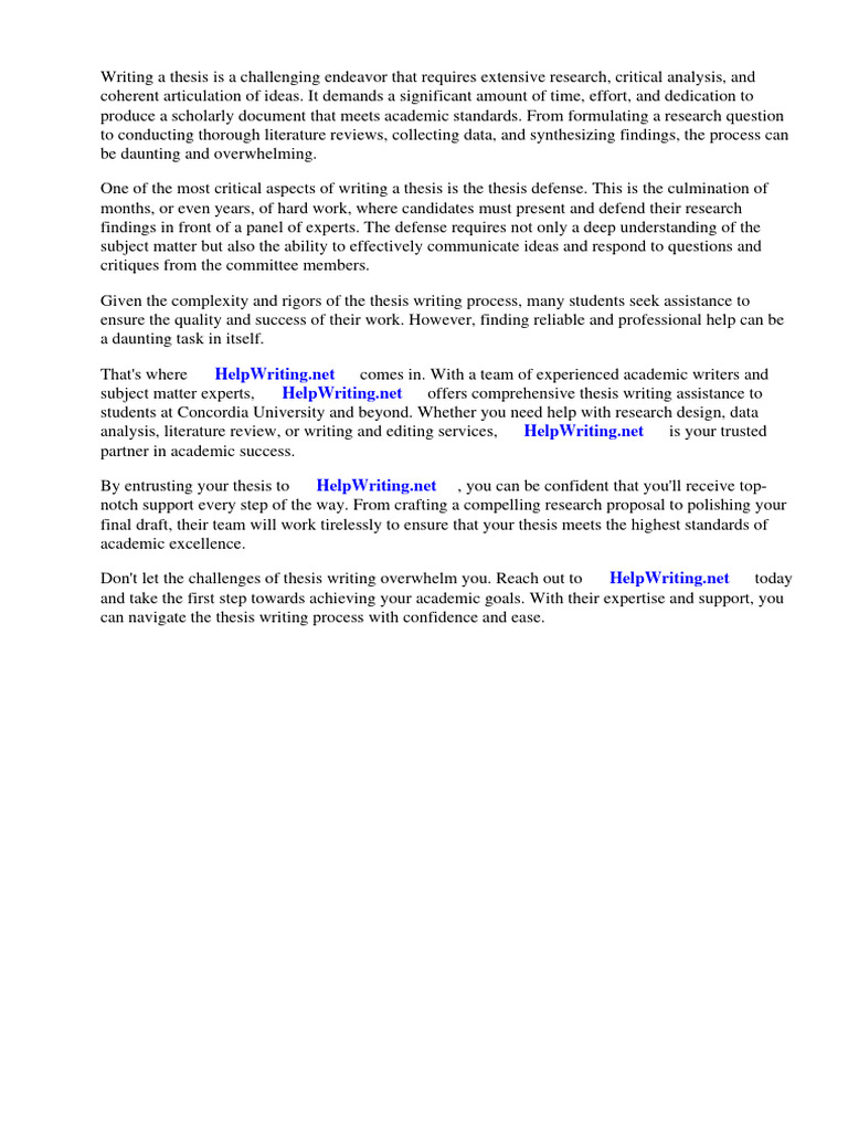 Concordia University Thesis Defense | PDF | Thesis | Libraries