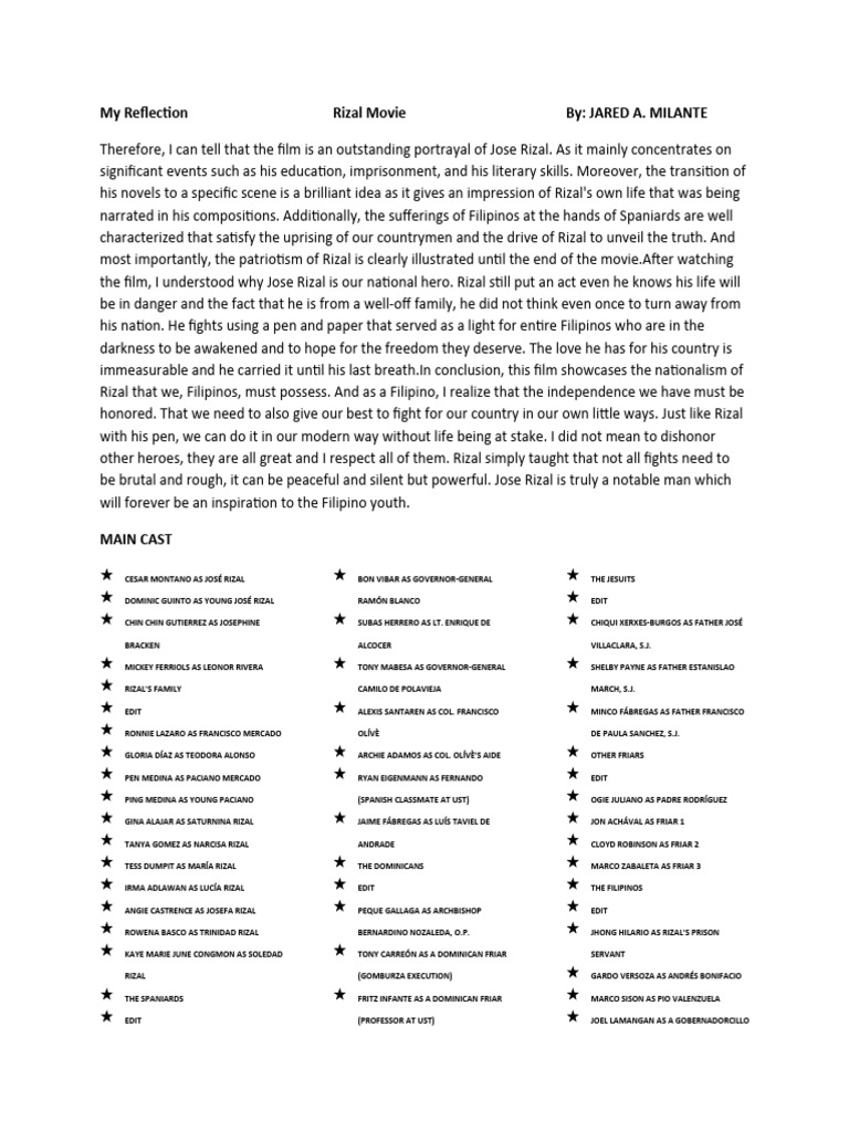 My Reflection-WPS Office | PDF | Philippines