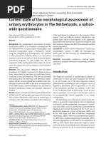 Urinary RBC Morphology Report | PDF