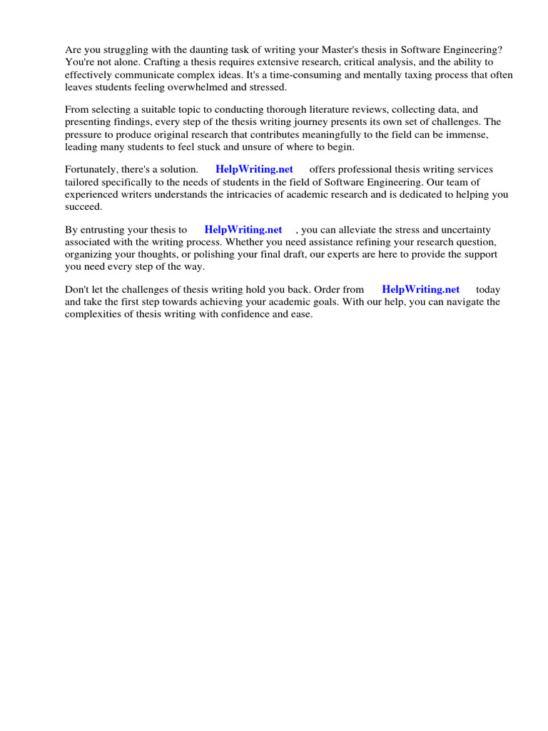 Ms Thesis Topics Software Engineering | PDF | Software | Engineering