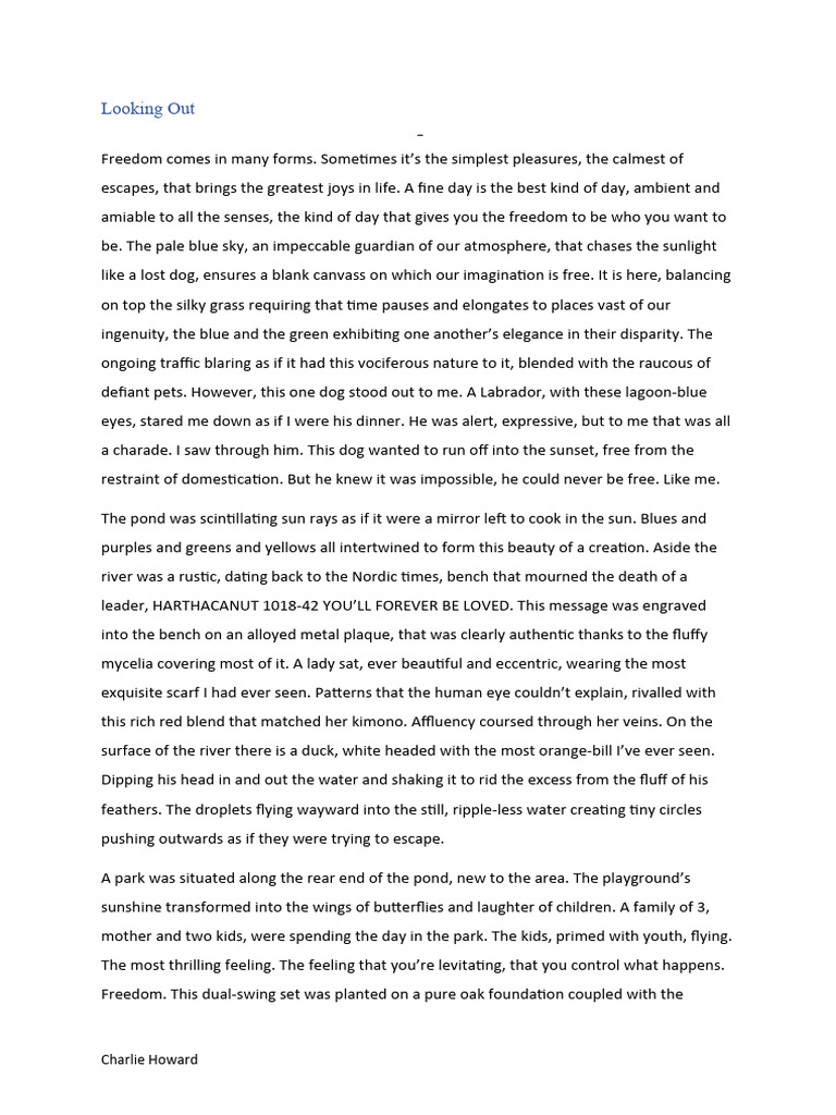 creative writing | PDF