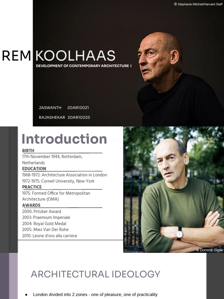 Rem Koolhaas | PDF