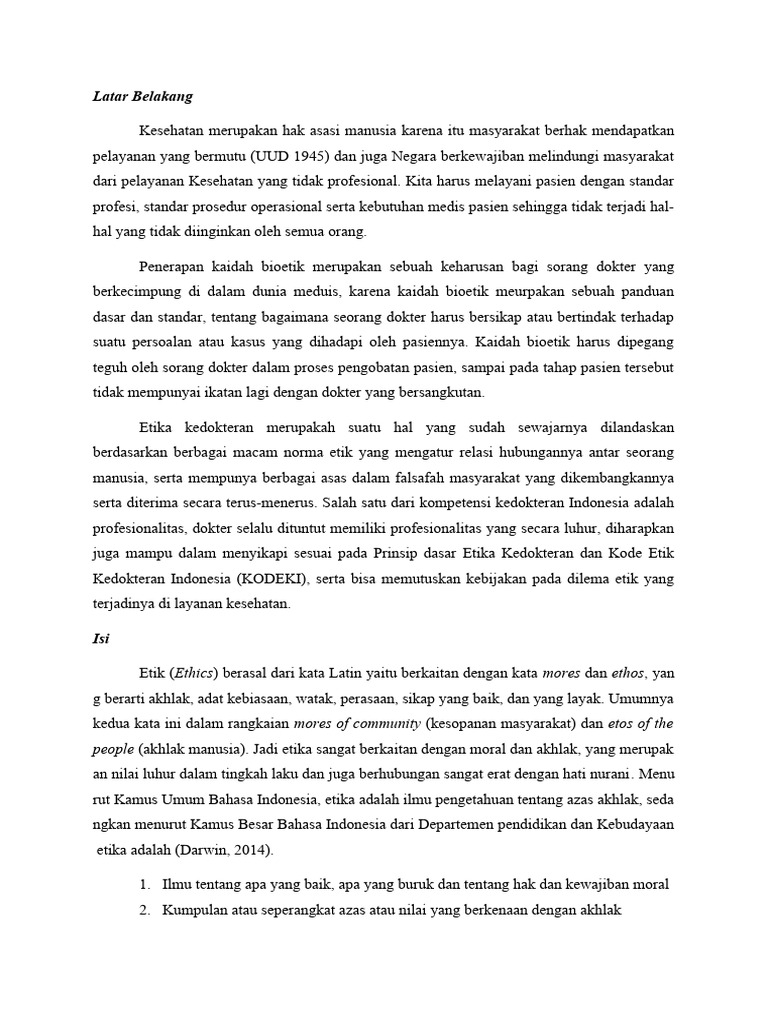 Tugas Essay 1 | PDF