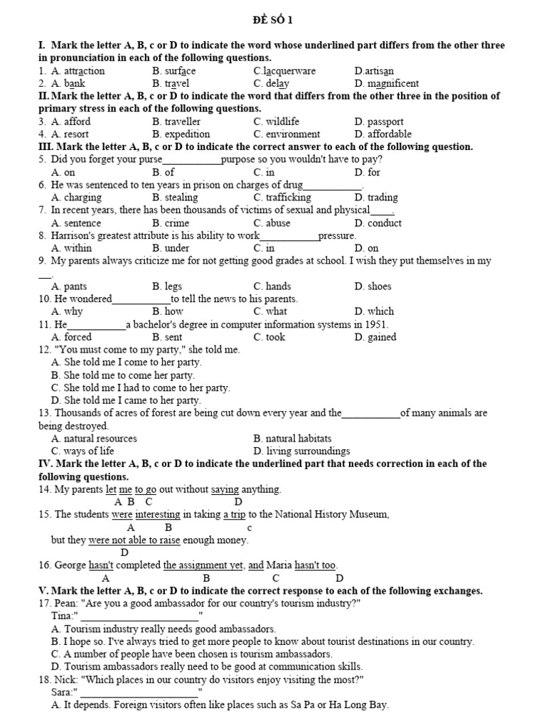 Practice Test Grade 10 20.12.2023 | PDF | Sausage | Meat
