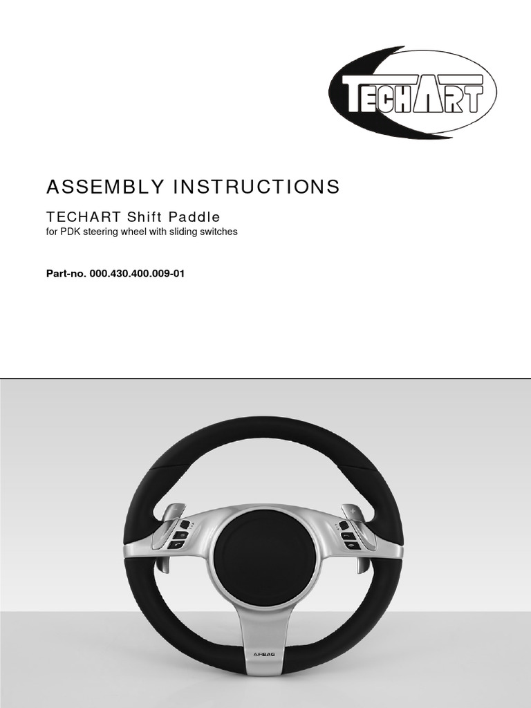 000.430.400.099-07 TECHART Shift Paddles ENUS 02-2013 | PDF ...