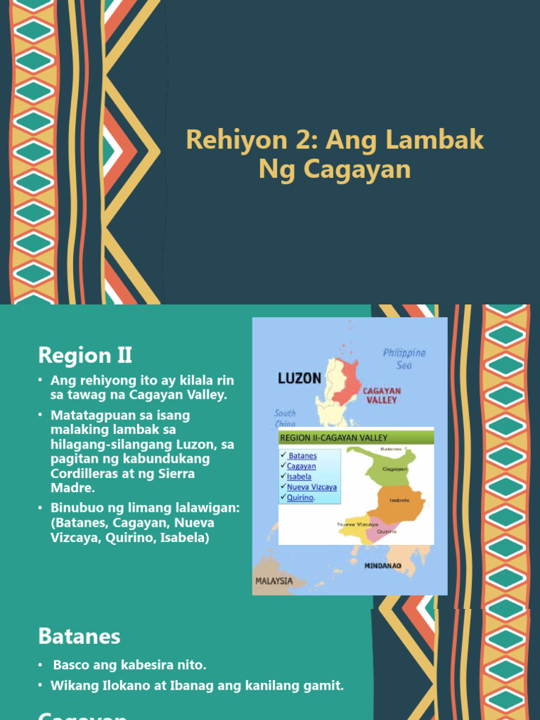 Rehiyon 2 | PDF