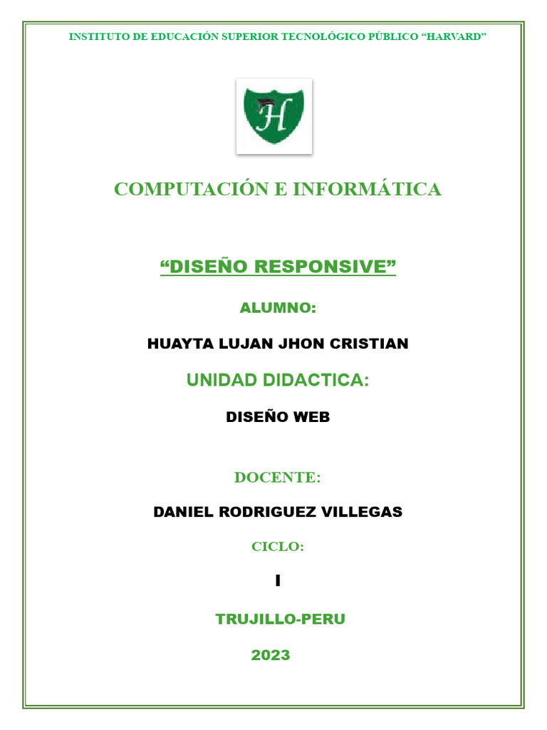 Guía de Diseño Responsive | PDF | Diseño web adaptable | Red mundial