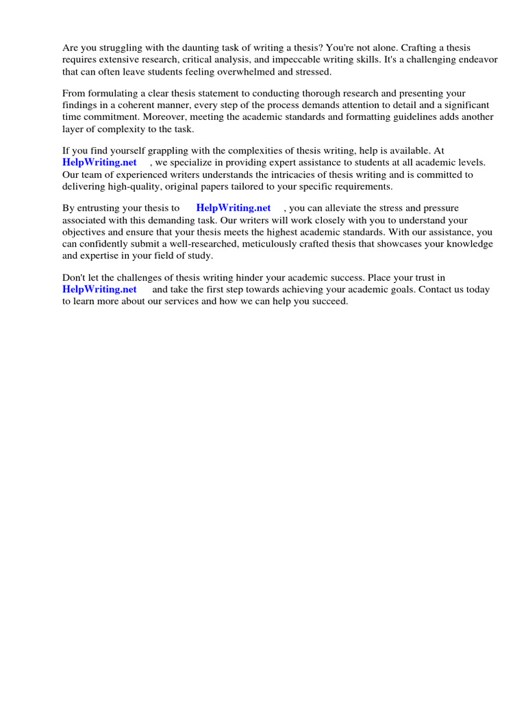 Example Abstract Thesis Paper Pdf Thesis Abstract Summary
