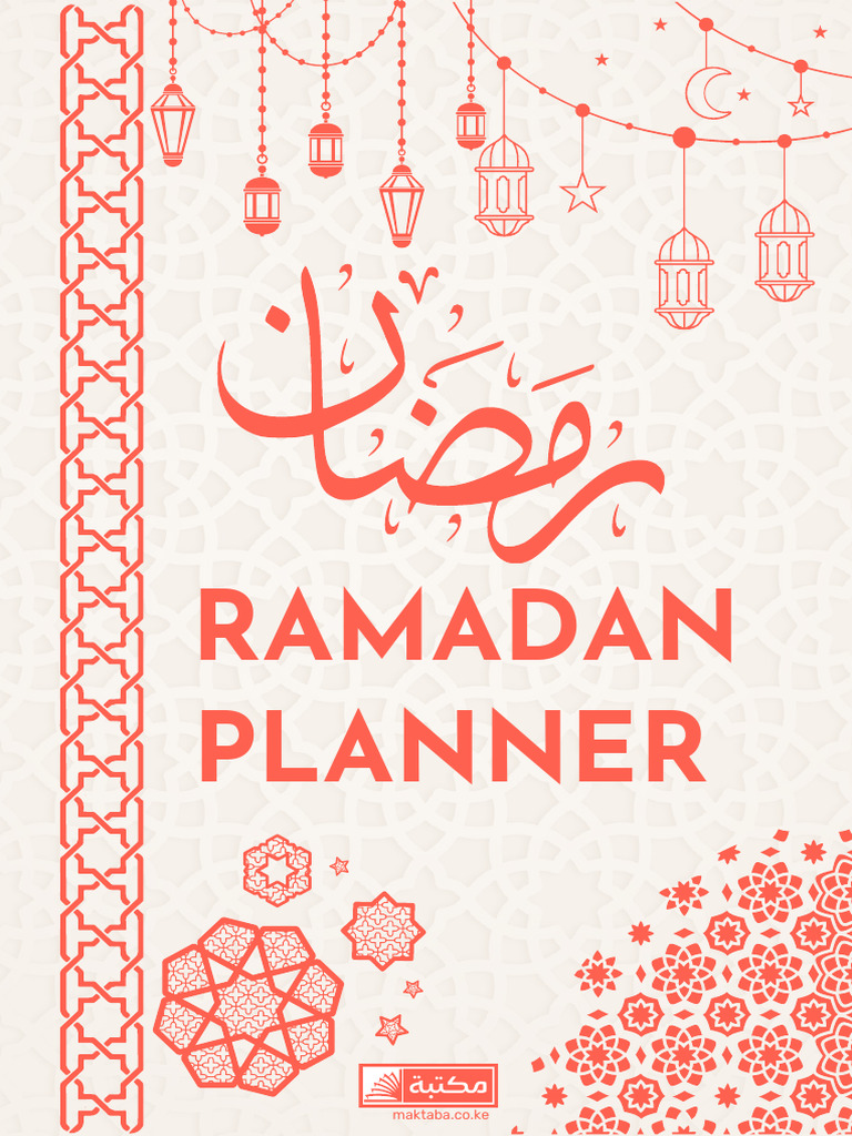 Ramadan Planner A5 | PDF | Ramadan | Surah