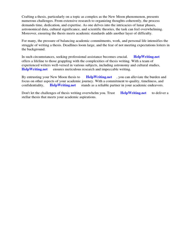 New Moon Thesis | PDF | Moon | Rendering (Computer Graphics)