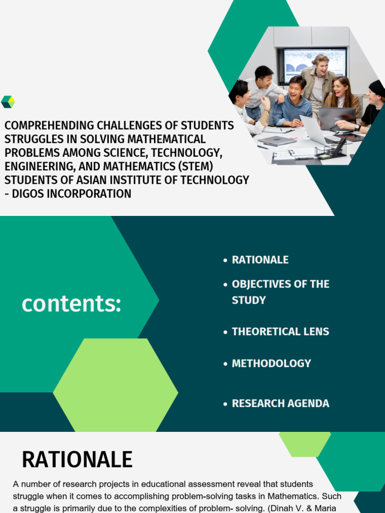 Comprehending Challenges of Students Struggles in Solving Mathematical Problems Among Science ...