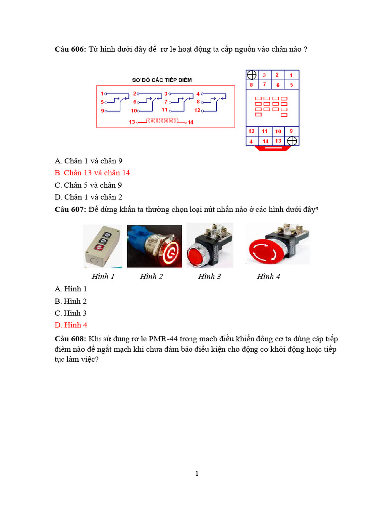 On Tap Khi Cu Dien-May Dien (605-680) | PDF