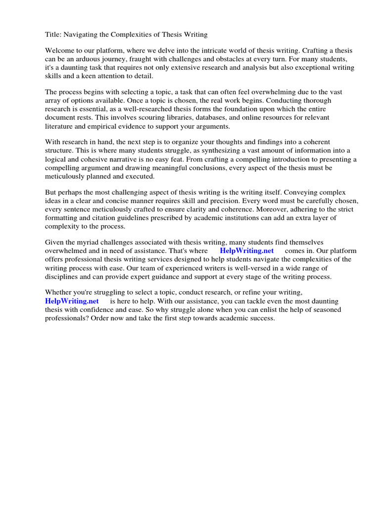 Thesis Definition Plural | PDF | Plural | Thesis