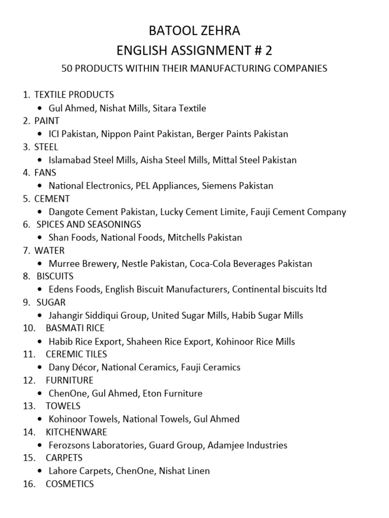 ENGLISH ASSIGNMENT 2 | PDF