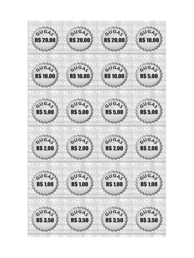 Gugas (Fichas) | PDF | Cooking, Food & Wine